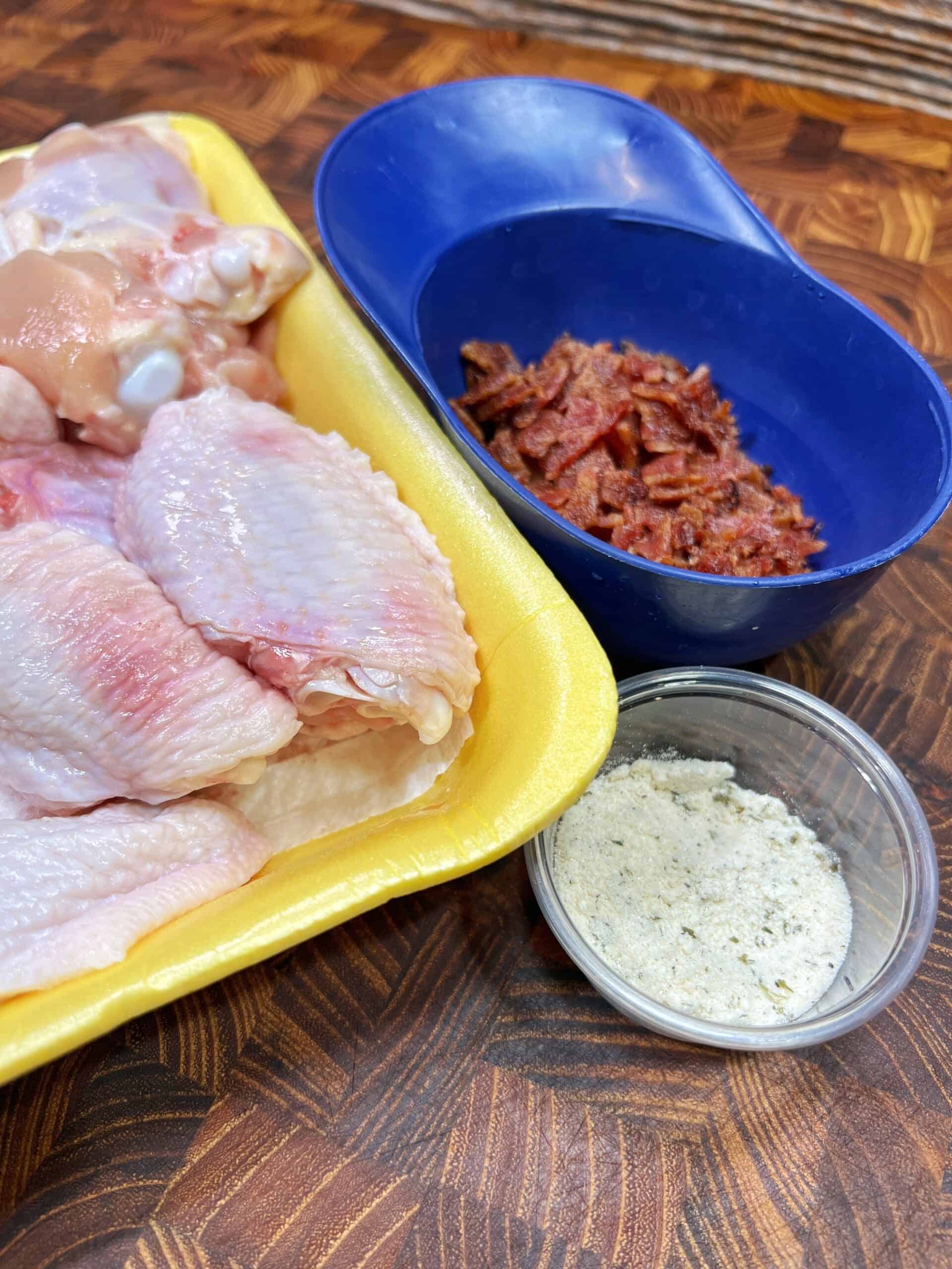 Chicken Bacon Ranch Buffalo Wings