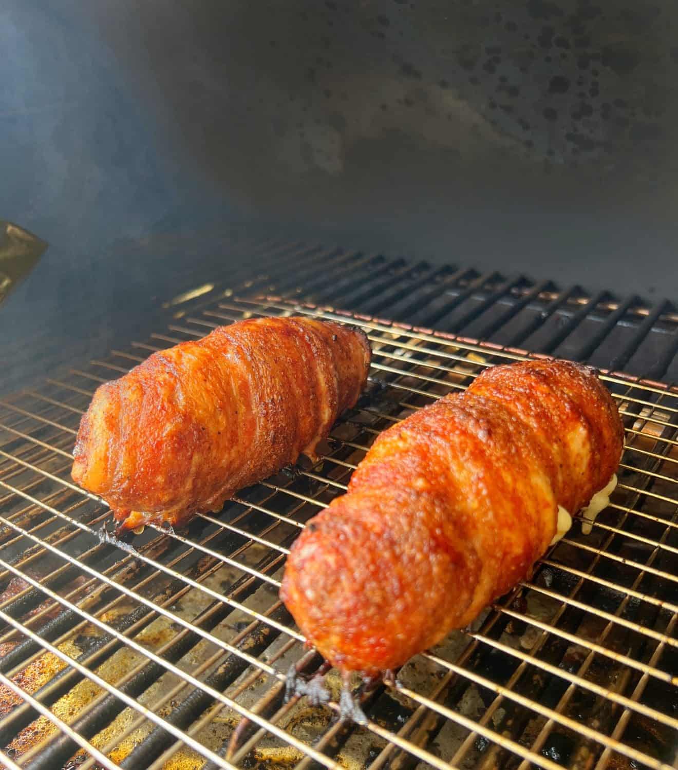 Stuffed Burger Dogs