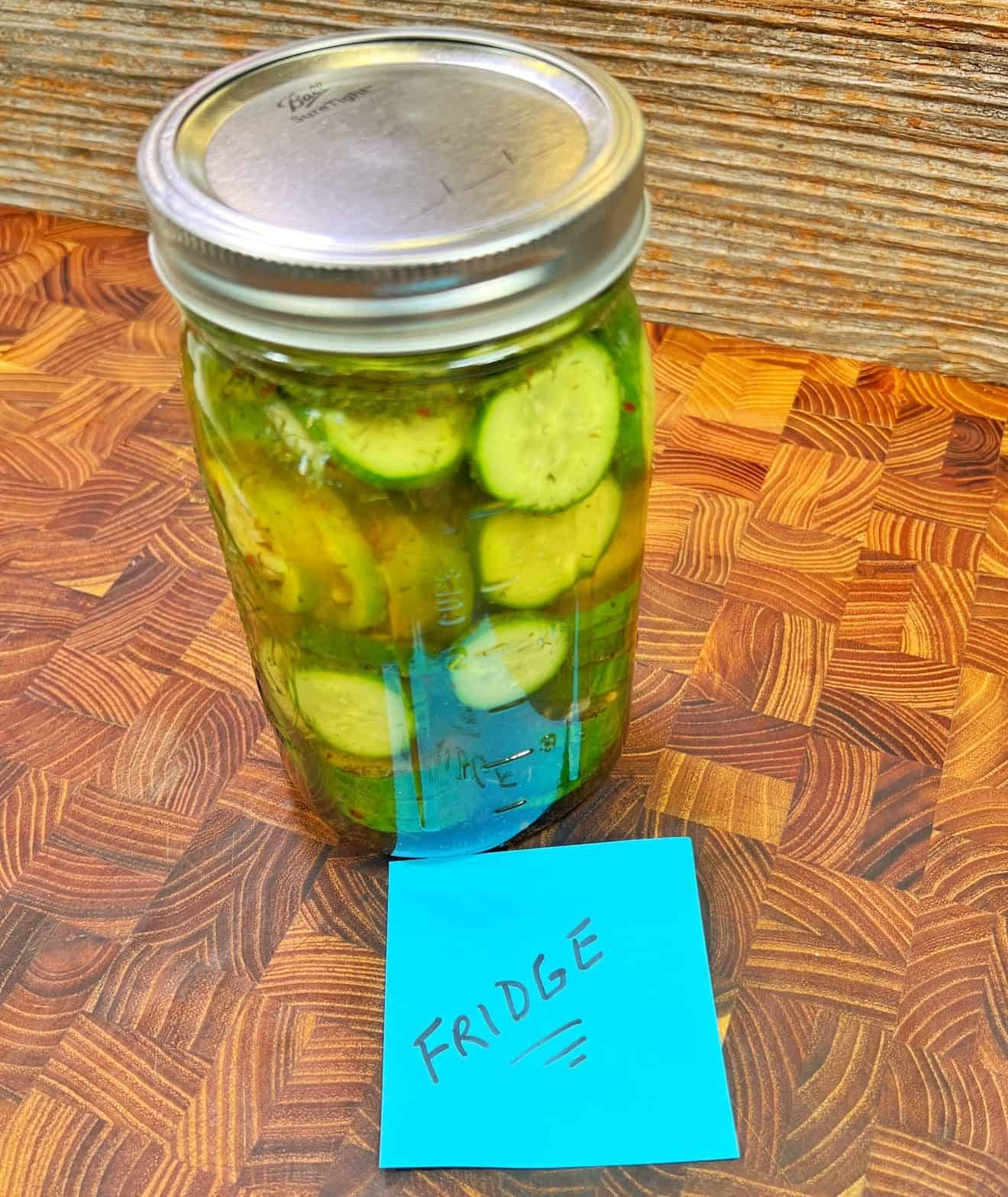 Easy Pickles Recipe - Spicy Maple Bourbon Pickles