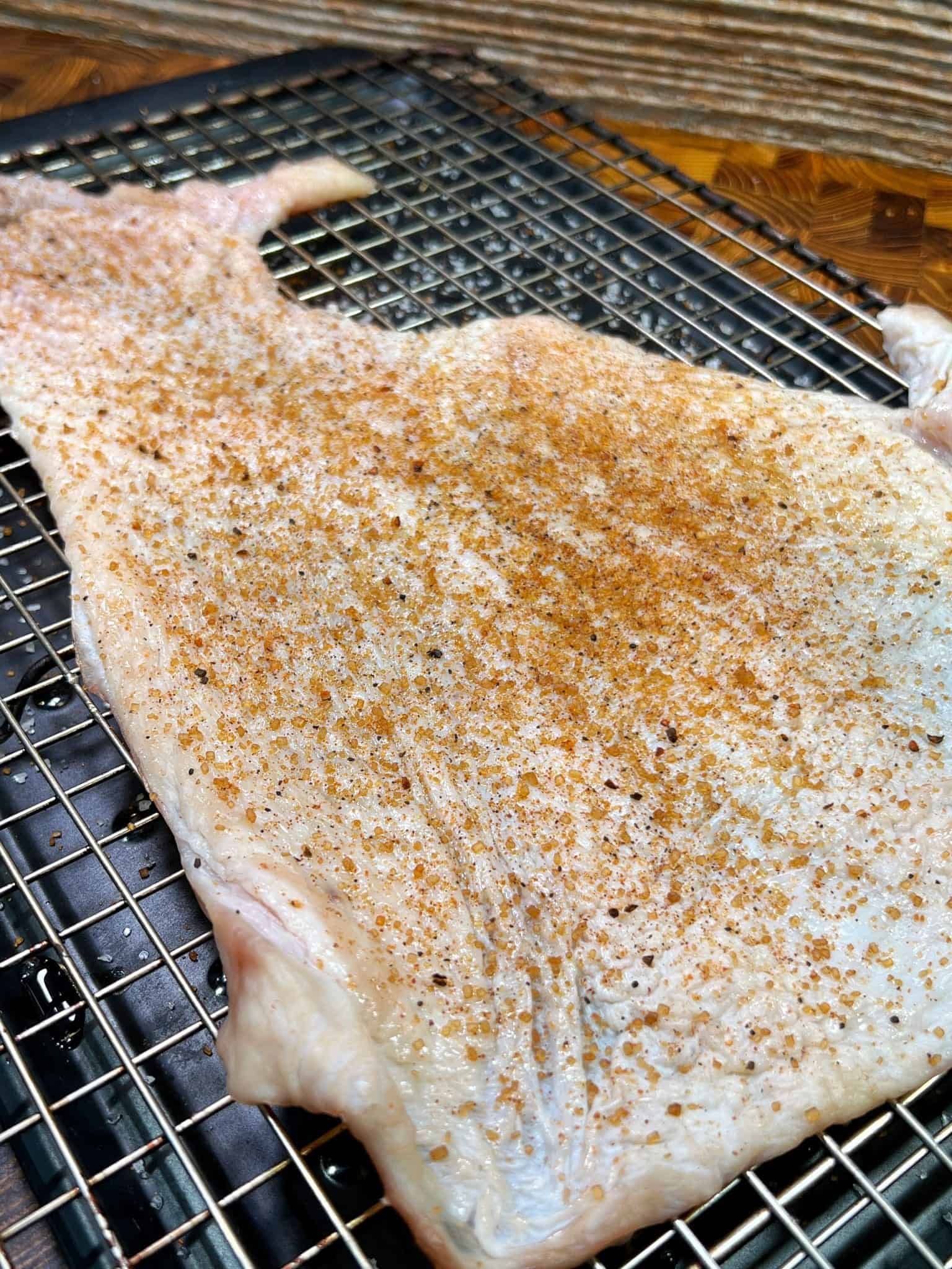 Best Crispy Turkey Skin Recipe - Smoked Turkey Cracklings