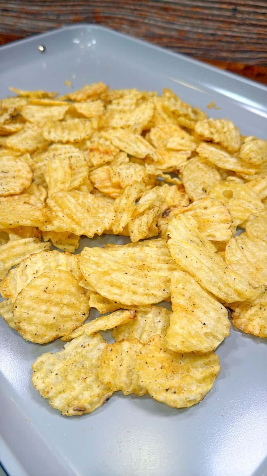 Easy Loaded Potato Chips: Cheesy Bacon Ranch