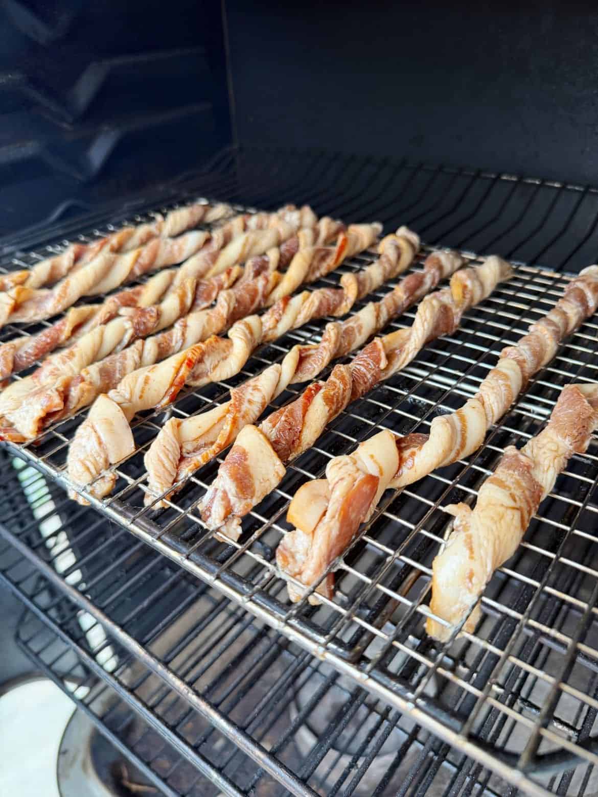 Smoked Bacon Jerky Twists - Easy Bacon Snacks Recipe